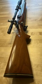 SOLD - Nice Early Remington 40X Custom built by C.R. Hart in .222 Rem ...