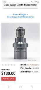 Wilson 6 bra case gage | Shooters' Forum